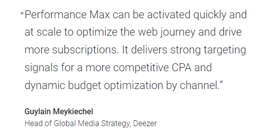 Performance Max Ad Examples to Inspire You in 2025