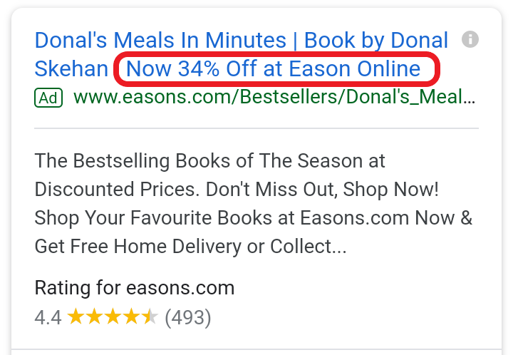 How to Advertise Promotions with Feed-Driven Text Ads