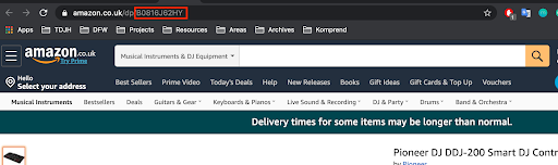 What is Amazon ASIN number & how to get it?