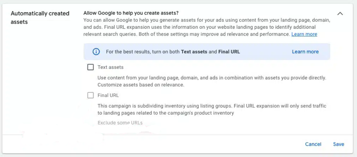 How to Control Performance Max Ads with AI Features