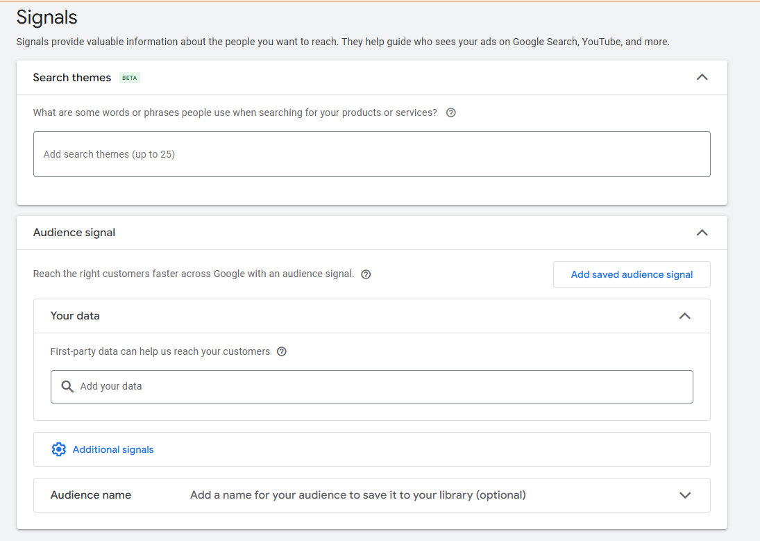 How to Add Audience Signals to Performance Max: Explained