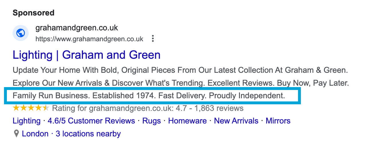 Google Ads Callout Extensions: How To Get More Ad Clicks [& Examples]